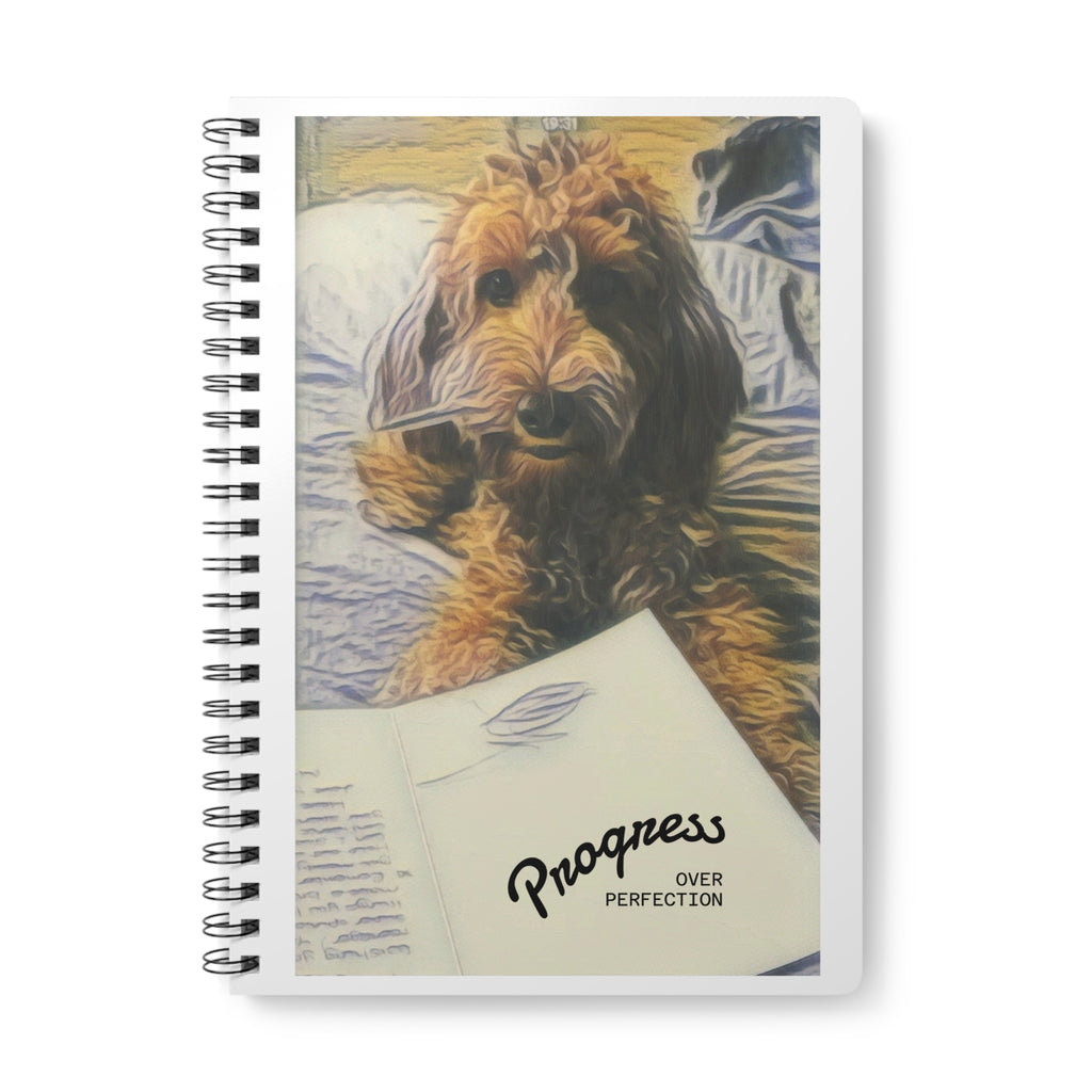 The Copycat Cockapoo Notebook — A5 Wirobound Softcover Journal ...